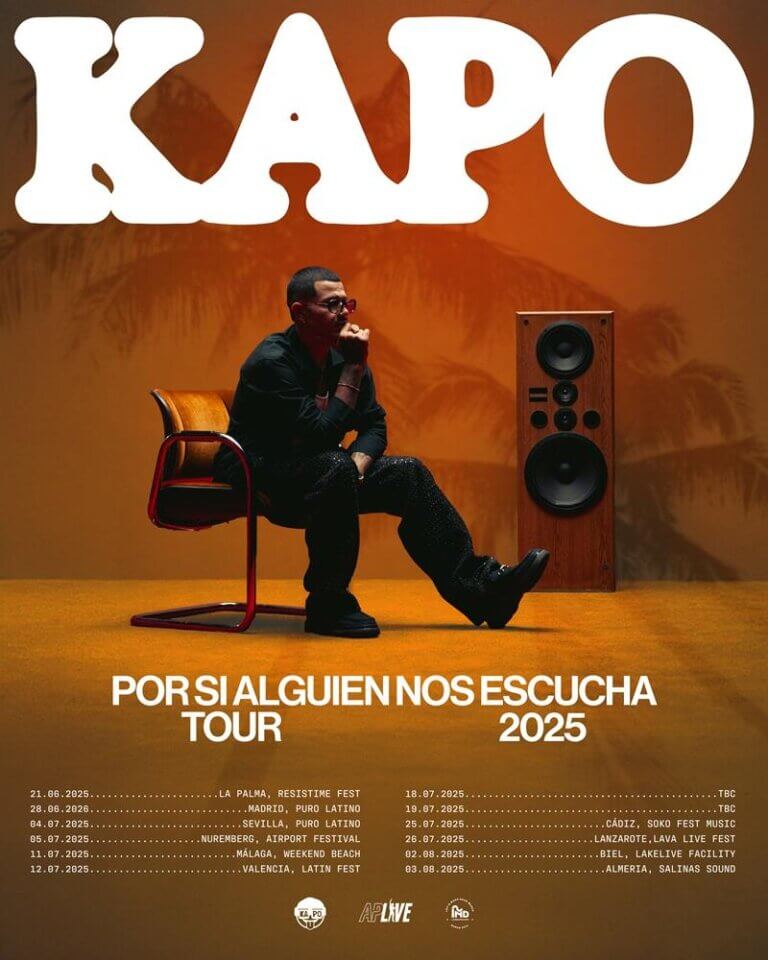 Kapo anuncia su gira internacional 2025: "Por si alguien nos escucha"